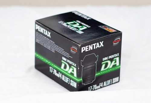 Pentax SMC 17-70 f4 SDM Новый