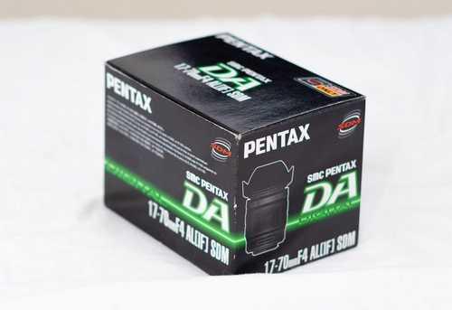 Pentax SMC 17-70 f4 SDM Новый