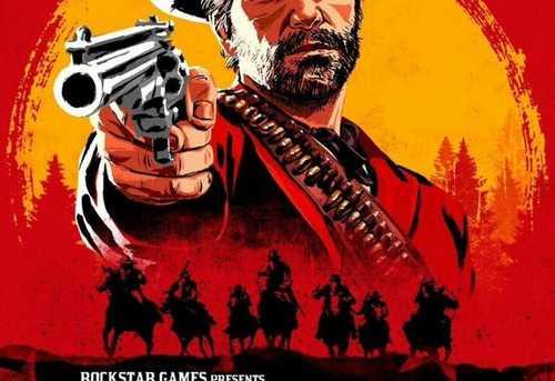Диск на ps4 red dead redemption 2