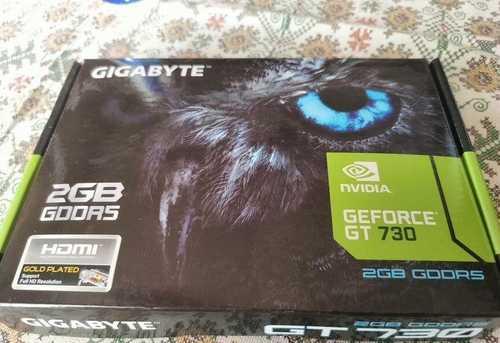 Видеокарта Gigabyte GeForce GT 730 2G