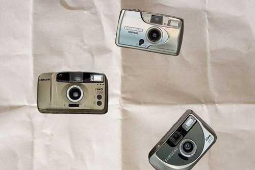 Пленочный фотоаппарат Olympus, Kodak и Samsung