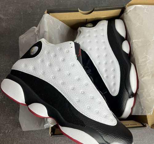 Air jordan 13 retro white black