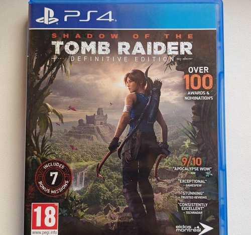 Shadow of the tomb raider definitive edition ps4