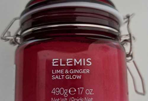 Солевой скраб лайм-имбирь Elemis