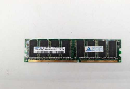 Модуль памяти m368l6523dus-ccc, DDR, 512 Мб