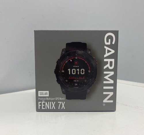 Новые Garmin Fenix 7X Solar Slate Gray with Black