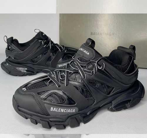 Кроссовки Balenciaga track черные premium