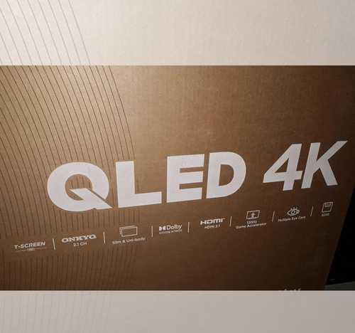 Новый 4K Qled TCL 55C655 Pro 120 Гц 55" 140 См Саб