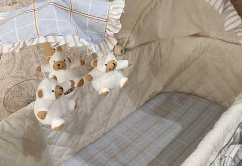 Детская кровать люлька Babyton