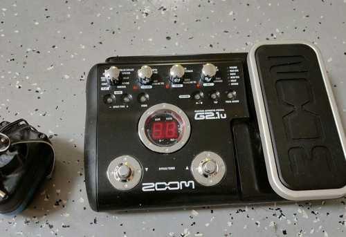 Гитарный процессор zoom G2.1u