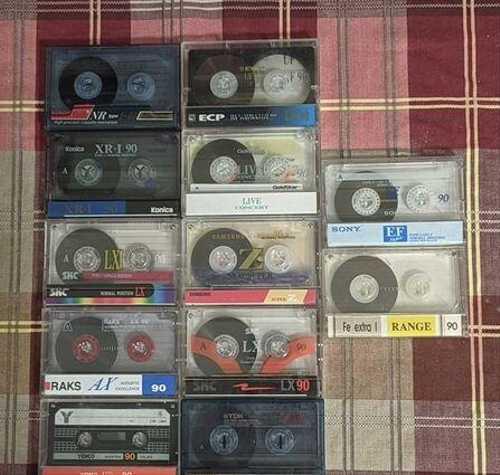 Аудиокассеты разные в хорошем состоянии 12 шт