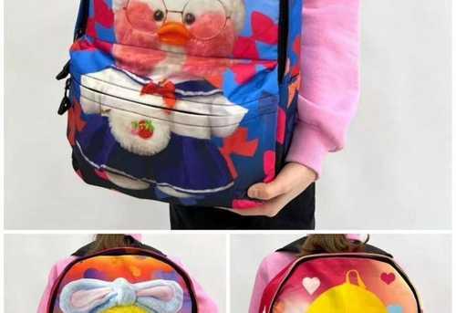 Новый детский рюкзак с уточкой Лалафанфан