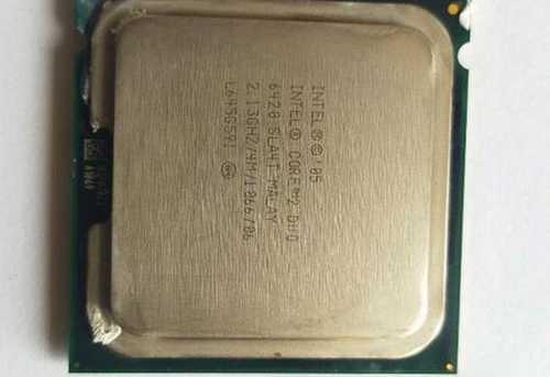 Процессор + куллер Intel core 2 DUO 6420 2.13 GHz