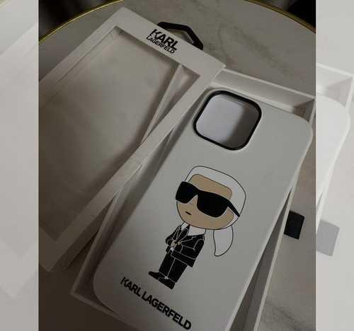 Чехол на iPhone 14 pro max karl lagerfeld