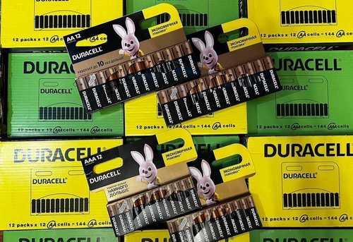 Батарейки аа и ааа Duracell