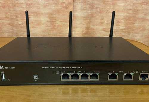 Межсетевой экран (Wi-Fi роутер) D-Link DSR-500N