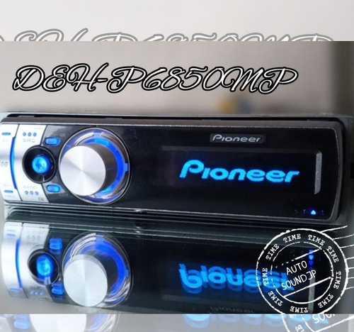 Магнитола pioneer deh-p6850mp / bluetooth, USB