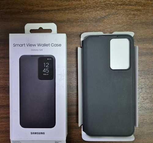 Samsung SMART View Wallet Case для Galaxy S24