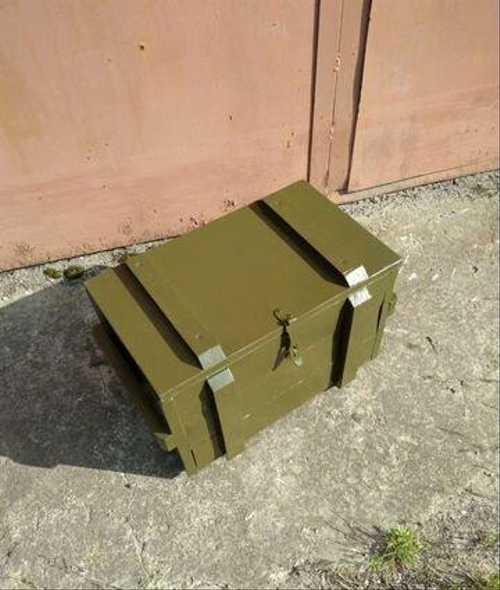 Ящик деревянный военный