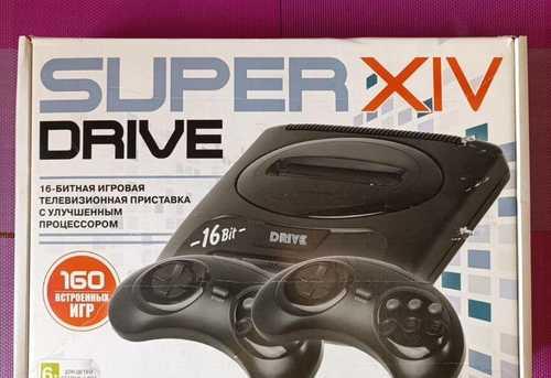 Игровая приставка 16bit Drive14 (160-in-1) Black