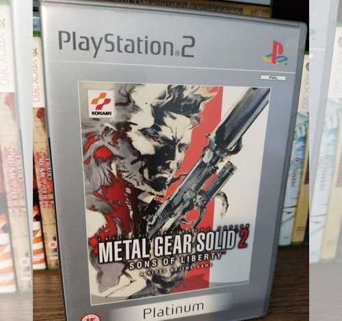 Metal Gear Solid Sons of Liberty 2 ps2