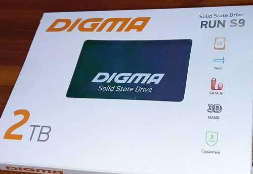 SSD 2Tb digma run S9