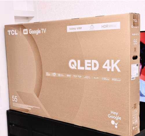 Игровой TCL 55" qled 4K 120Гц (новый)