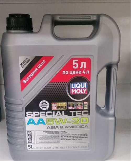 Масло моторное LiquiMoly Special Tec AA 5W-30 SP