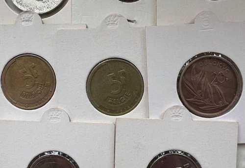 Монеты Бельгии до введения евро
