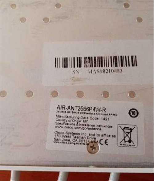 Антенна Cisco AIR-ant2566p4w-R