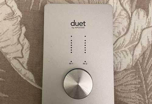 Звуковая карта apogee duet