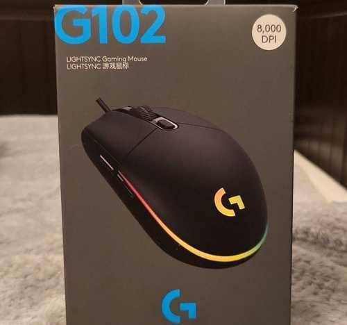 Игровая мышь logitech g102 lightsync