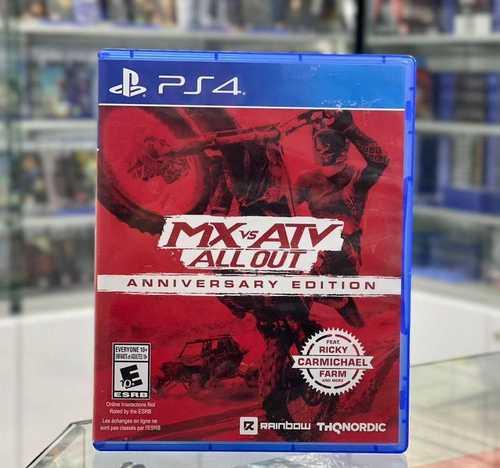 PS4 MX vs ATV: All Out Anniversary Edition Б/У cusa-15190 (Английская версия)