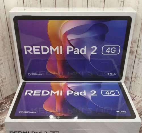 Новый планшет Redmi Pad 2 4g 4/128gb