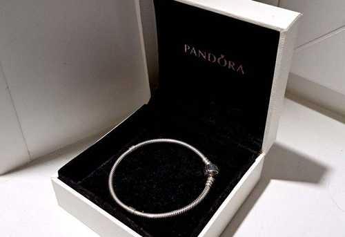 Серебряный браслет Pandora, размер 18