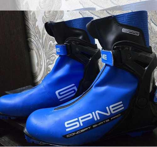Лыжные ботинки коньковые Spine concept skate Pro