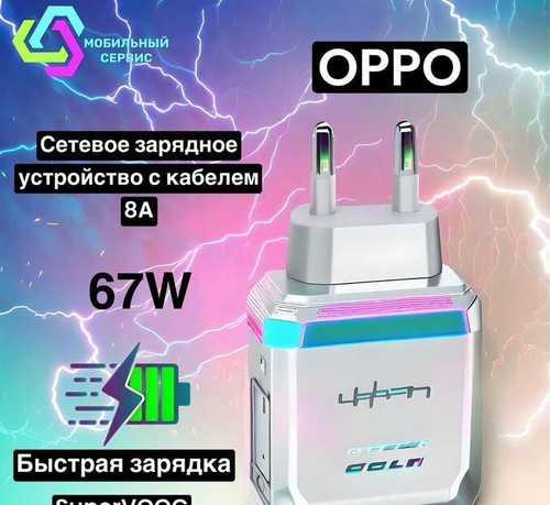 Сетевое зарядное устройство для Oppo SuperVooc 67w