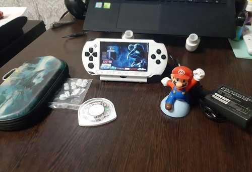 Sony psp e1008 +64gb, 100 игр