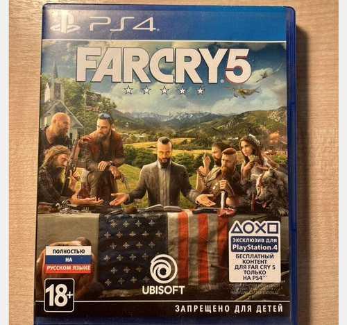 Far cry 5 ps4 диск