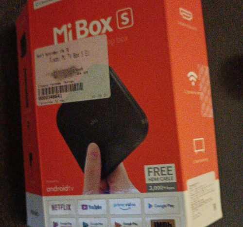 SMART tv приставка xiaomi mi box s