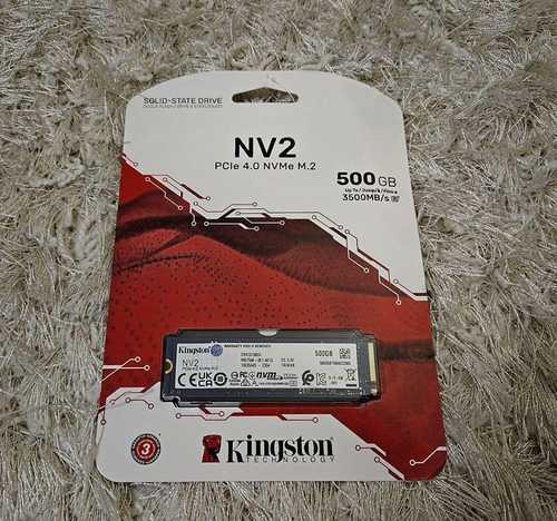 SSD M.2 - Kingston NV2 500Gb (Новый)