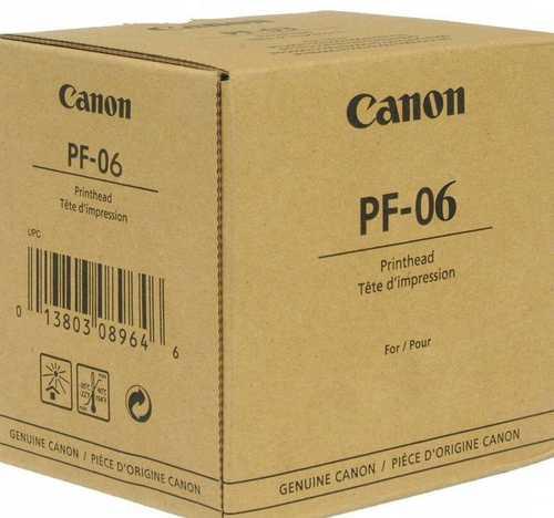 Печатающая головка Canon PF-06 оригинальный