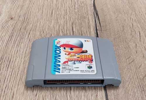 Картридж Jikkyou Powerful Pro Yakyuu 5 ntsc-J N64