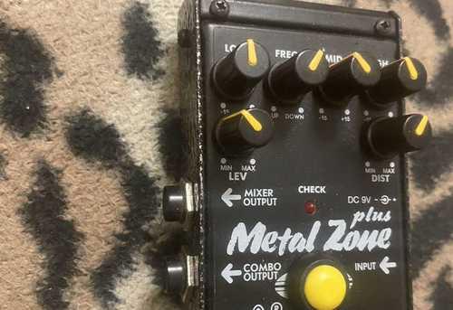 Гитарная педаль maximum acoustic metal zone plus