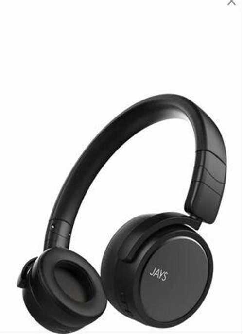 Беспроводные наушники Jays x-Five Wireless black