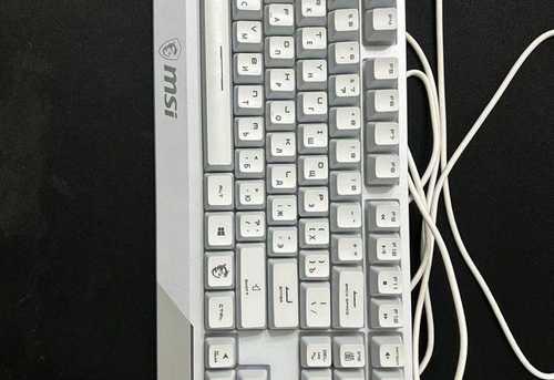 Клавиатура MSI Vigor GK30 White