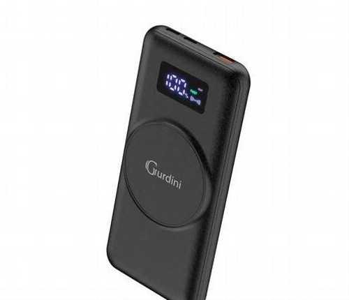 Внешний аккумулятор Gurdini 10000 mAh с дисплеем