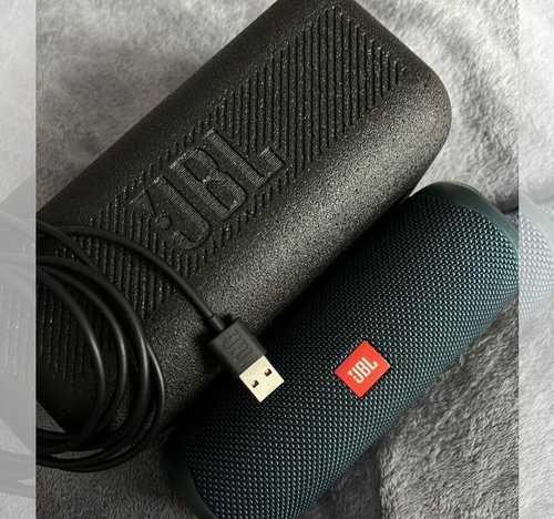 Колонка jbl flip 5 синяя