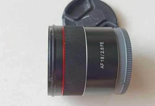 Samyang 18mm 2.8 Sony FE