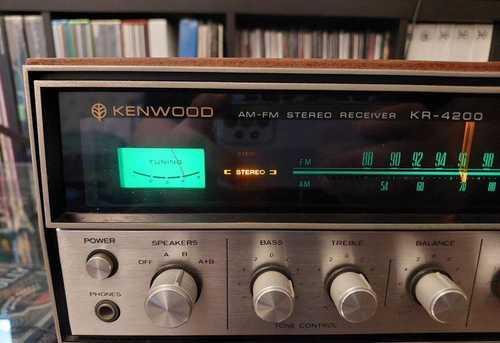 Ресивер kenwood kr 4200 фонокорректор винтажный